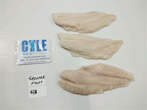 Grouper Fillets Update Ctle Seafood Inc