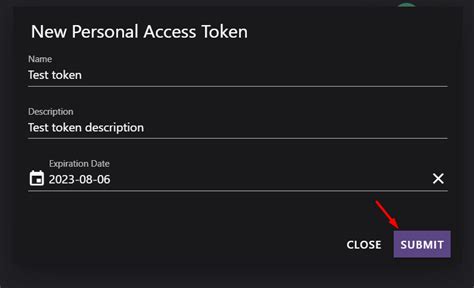 Personal Access Tokens Pat