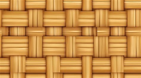 Premium Photo Seamless Wicker Basket Pattern Texture