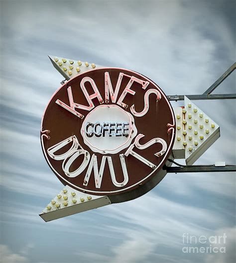 Kanes Donuts Vintage Neon Sign Photograph By Frank Short Fine Art America