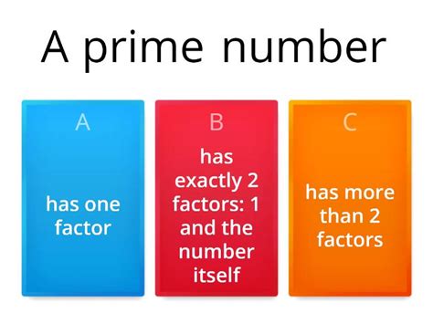 Prime Factorization Quiz