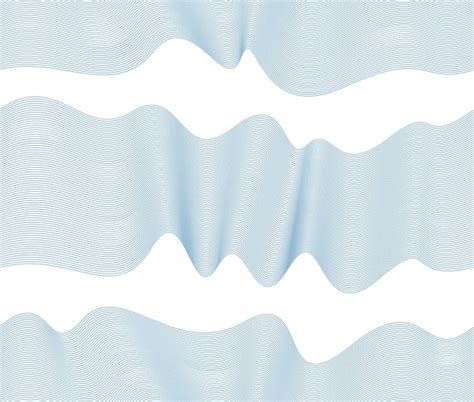 Premium Vector Artistic Vector Seamless Pattern With Stylized Waves Blue Color Curve Lines