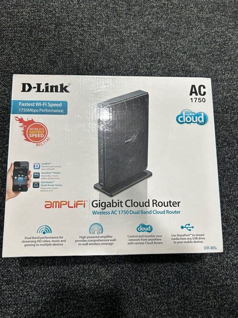 D Link Gigabit Cloud Router DIR L Computers Tech Parts Accessories Networking On