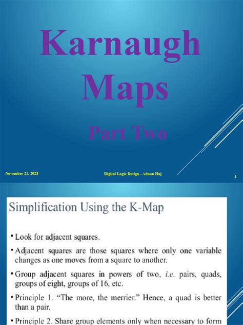 slcs202 logic design session 6 karnaugh maps part two pdf