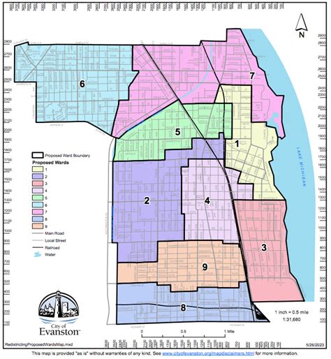 Without Drama City Council Oks Evanstons First New Ward Map In 20
