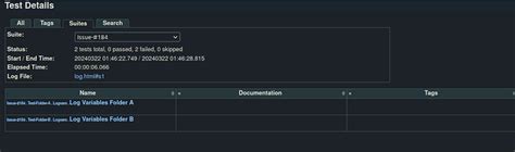 How To Customize The Report Html Robot Framework Robot Framework