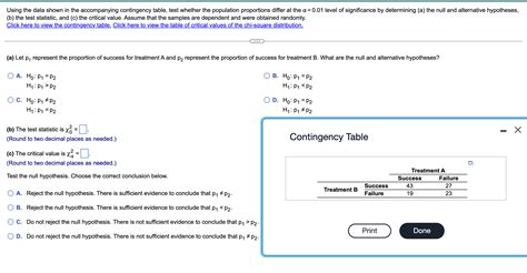 Solved B The Test Statistic And C The Critical Value Chegg Com