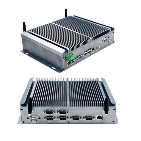 Fanless Small Industrial Mini PC With Ubuntu Linux WiFi OEM Linux Fanless Mini PC And Small