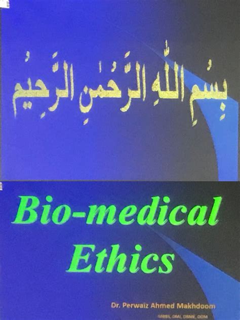 Biomedical Ethics Laws 1 Pdf