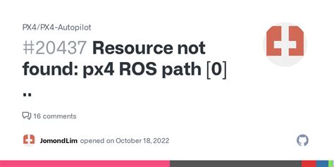 resource not found px4 ros path [0] · issue 20437 · px4 px4