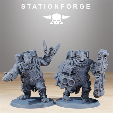 3d Printable Frontliners Heavy Support By Station Forge