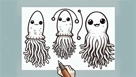 How To Draw Sea Squirt Easy Step By Step Guide To Sea Squirt Drawing Trying Drawing