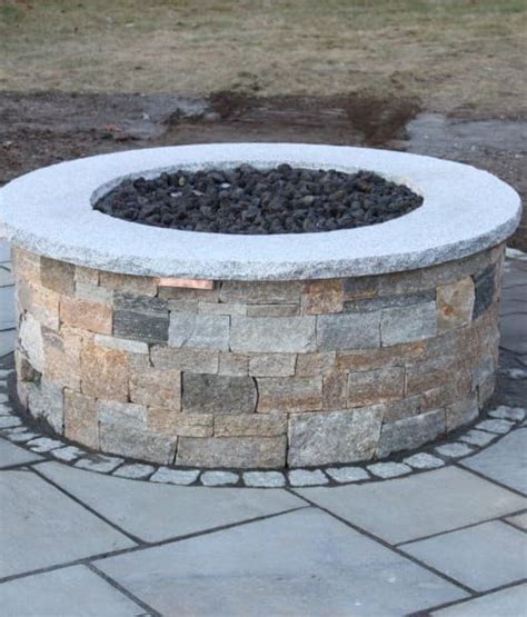 Fire Pit Stone Veneer At Theresa Troutman Blog