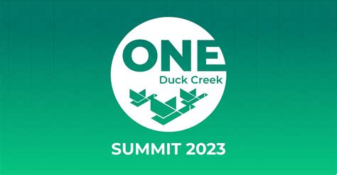 William Genard On Linkedin One Duck Creek Summit To Celebrate Its Efforts Across Connection