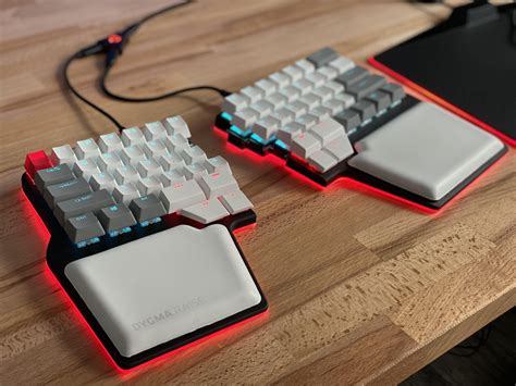 Eqeovga One Handed Rgb Gaming Keyboard 35 Keys Portable Pubg Gaming Keyboard Half Keyboard