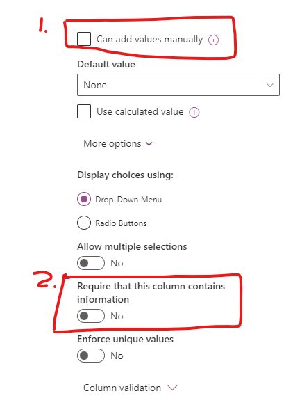 Can No Longer Post Empty String To Blank A Sharepoint Choice Field
