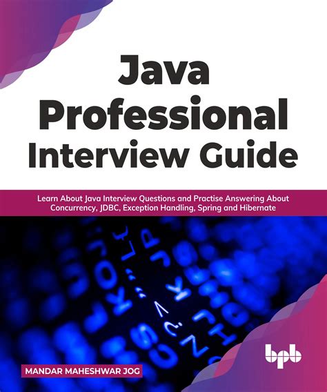 Bpb Publication Java Professional Interview Guide Aggarwal Law House