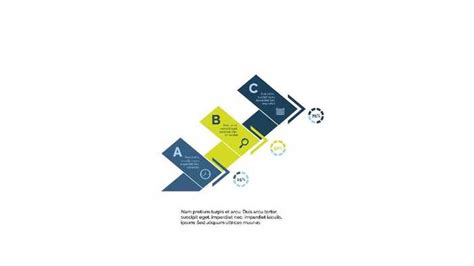 Diagram Of Business Process With Arrows PowerPoint Template Free Download Pikbest