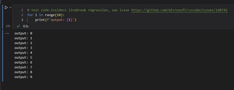 Notebook Stdout Output Renderer Duplicates Outputs And Linebreaks Not Renderered · Issue 160745