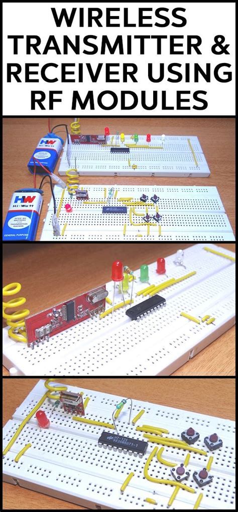 Wireless Transmitter And Receiver Using Rf Modules Artofit