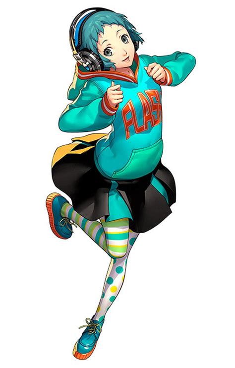 Fuuka Yamagishi Character Artwork From Persona 3 Dancing In Moonlight