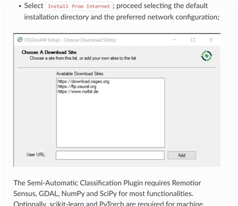 23qgis 中semi Automatic Classification Plugin安裝必要的更新 地學網站