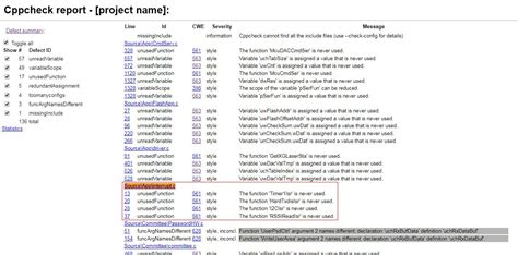 Cppcheck部署 — Cookbook Documentation