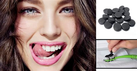 კბილების 5 წუთში გათეთრება ნახშირით Marao