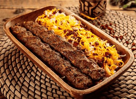 Chelo Kabab Grilled Meat With Rice Delishglobe