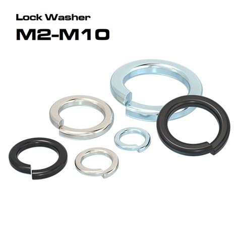 Grade 8 8 Split Lock Washer From M2 To M12 3d Printer Cnc Parts Canada