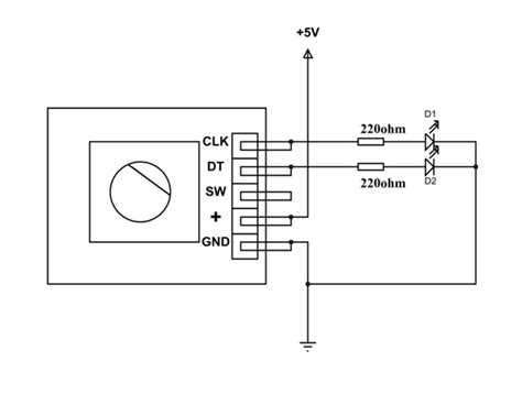 optical rotary encoder circuit diagram