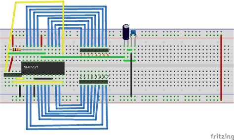 Arduino Max 7219 Cng Basic Circuit Led 7 Segment Displays