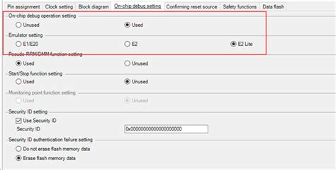 Connect To Target Failed Rl78e2lite Forum Rl78 Mcu Renesas