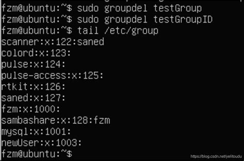 Linux入门到精通：第 1 关——创建删除用户组（第二章：linux之用户管理）新创建一个用户组newgroup 新创建一个用户组newgroupid并自设置其id为1010 Csdn博客