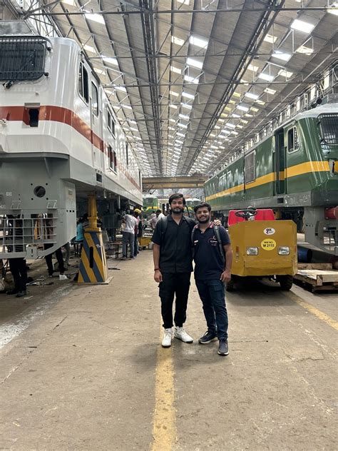 Ayush Pandey On Linkedin Railwayengineering Blwvisit Wap7 Wag9 Engineerlife