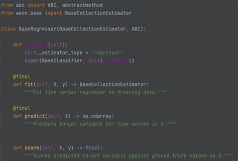 Overview Of The Base Class Structure Aeon 100 Documentation