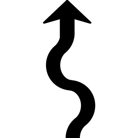 Arrow Squiggly Vector Svg Icon Svg Repo