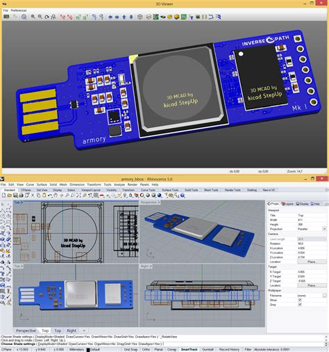 Kicad Stepup New Exporter For 3d Mcad Feedbacks Are Welcome 3d Models Forums
