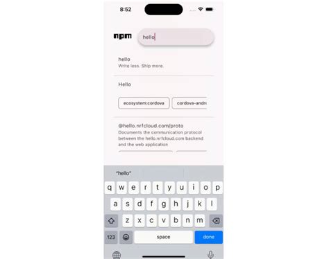 A Minimum Implementation Of Npm Client App With Modern Flutter Coding Style