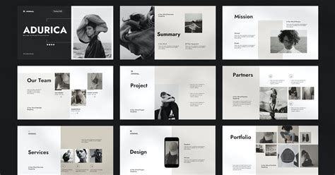 Minimal Presentation Keynote Template Шаблоны презентаций Envato Elements