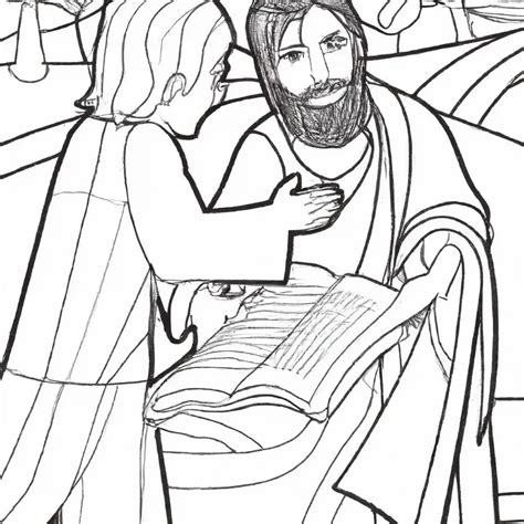 40 Desenhos De Milagres De Jesus Para Imprimir E Colorirpintar