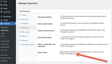 How To Add Admin Taxonomy Filters In Wordpress Taxopress