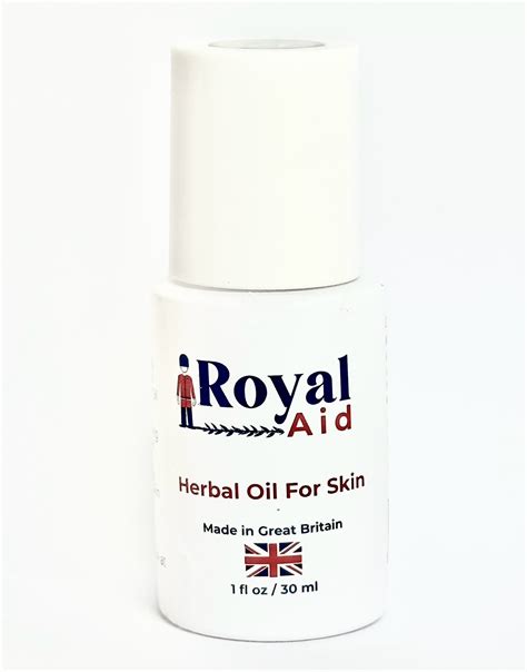Pustules Relief Royal Aid Herbal Oil 30ml Royal Aid Trust The