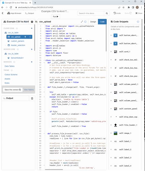 Csv To Anvil Data Tables For Beginners With Full Example App Show And