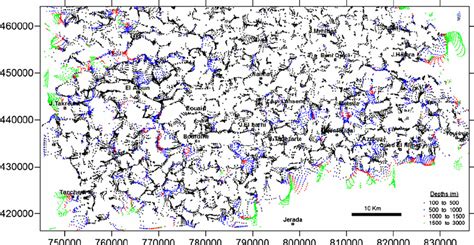 Magnetic Source Depths And Locations Using Euler Deconvolution Window