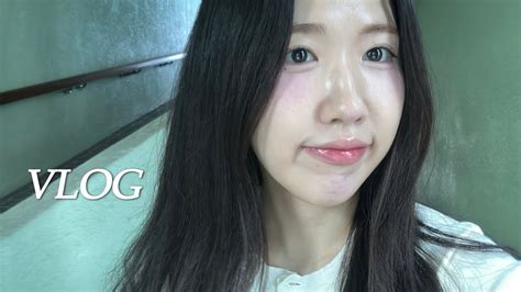 Vlog 밥 먹고 운동하고 뒹굴거리는 푸데푸데 드르렁슨😪대학생 일상 브이로그ㅣ학교 다니기🏫 쿠키🍪 초코스콘🍫 소금빵🥨베이킹