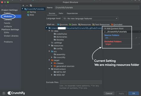 How To Add Resources Folder Properties At Runtime Into Intellij