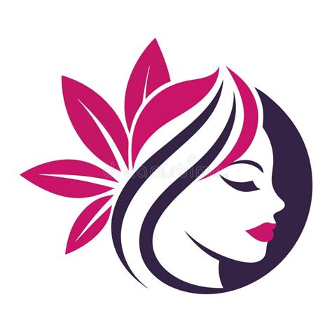 Creative Beauty Salon Logo Vector Illustration Simple Clean Design