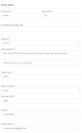 Php Woocommerce Checkout Hide Billing Details Stack Overflow