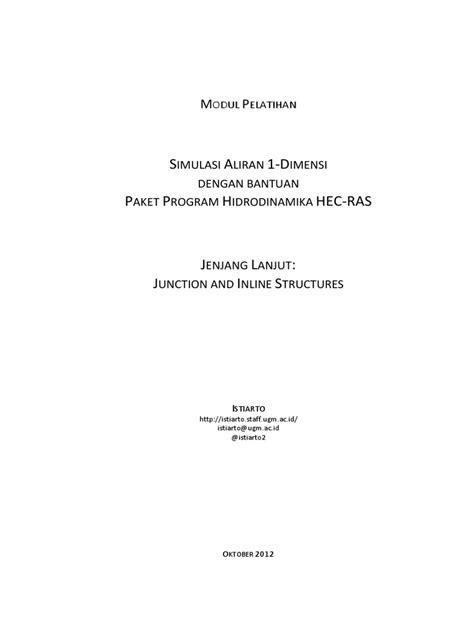 Hec Ras Junction And Inline Structures Guide Pdf Hec Ras Junction And Inline Structures Guide Pdf